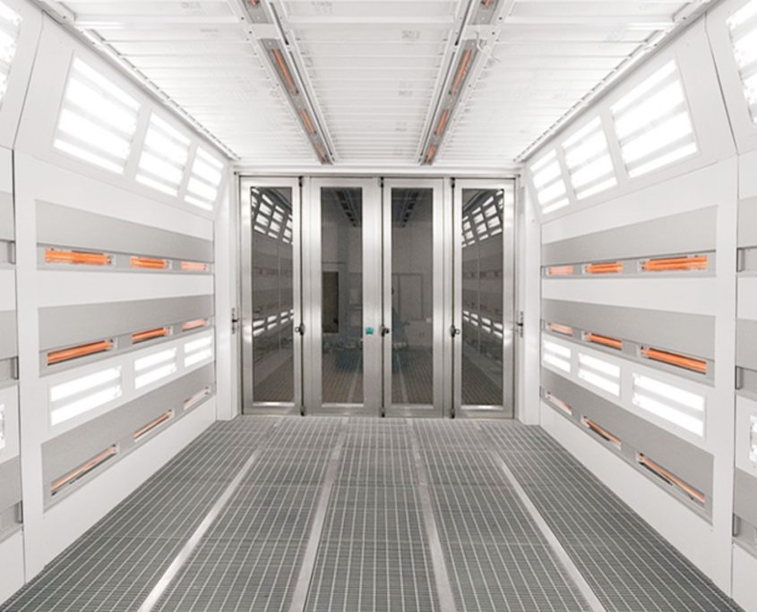 Infrared Spray Booth | Raptor, the most advanced spray booth available